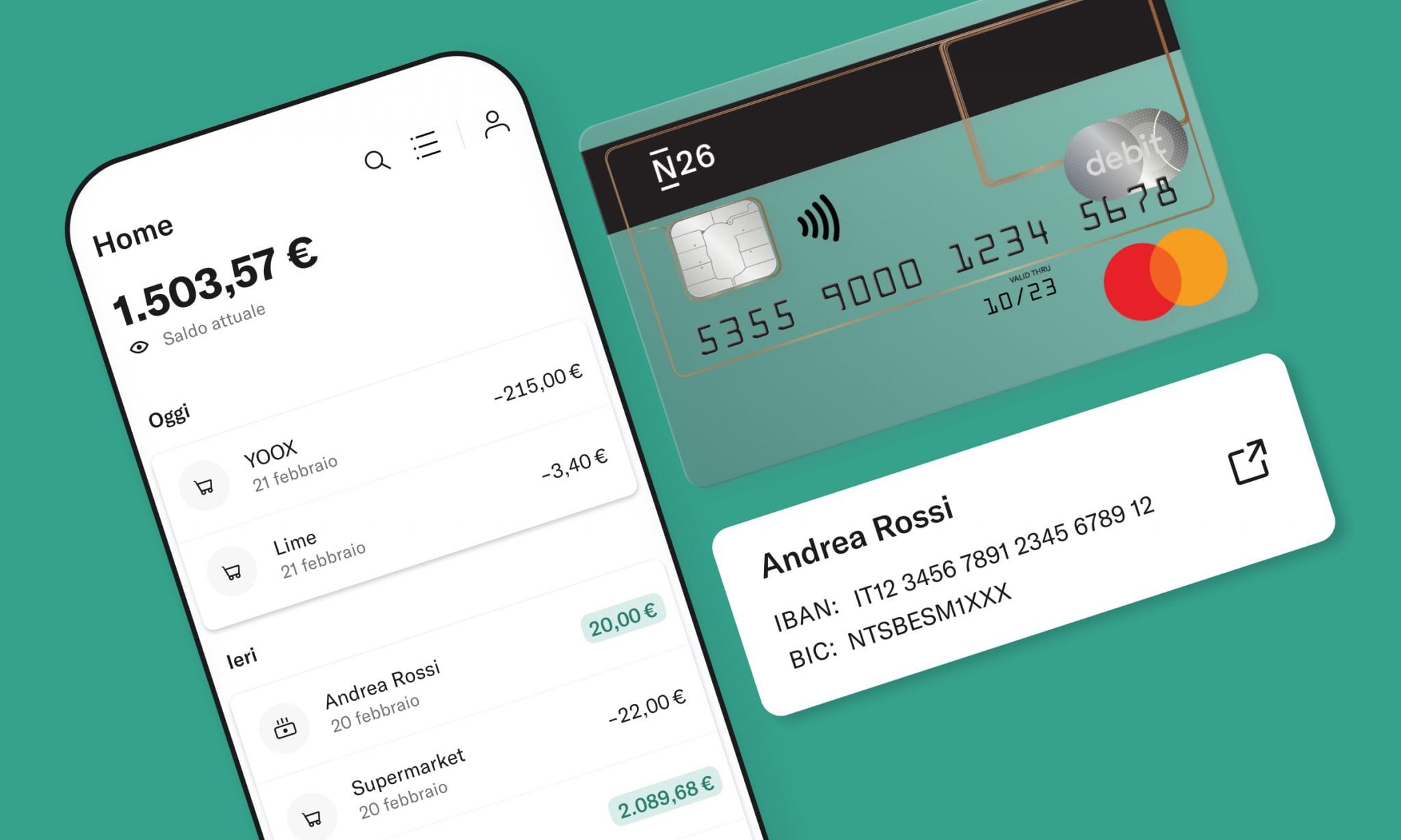 N26 con IBAN italiano per tutti i nuovi clienti (e i vecchi?)